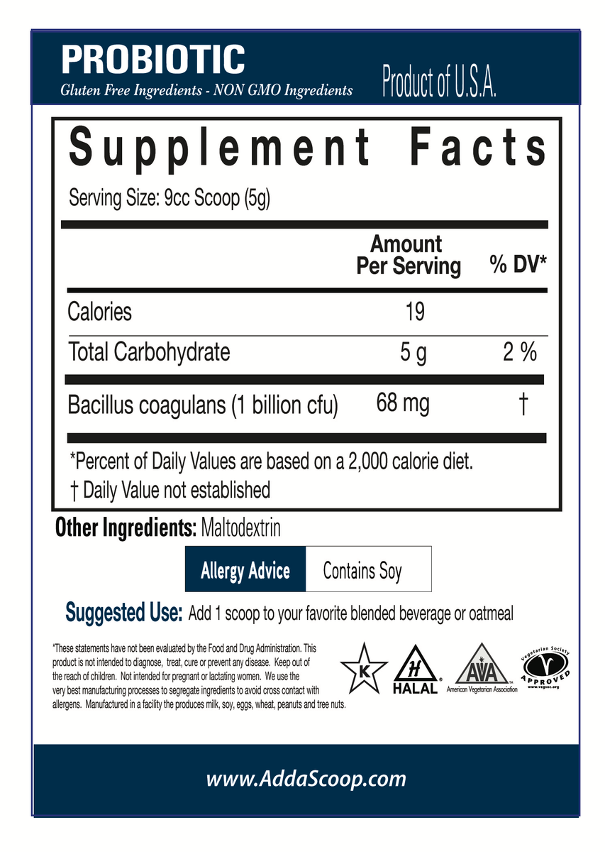 Probiotic Blend – Add A Scoop